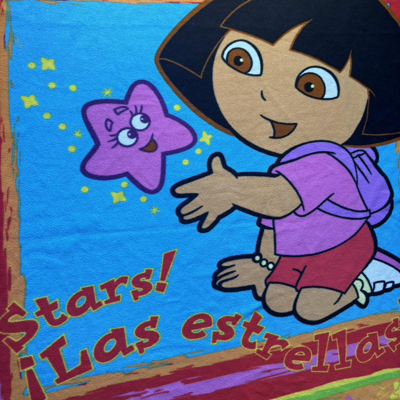 VINTAGE 2004 DORA BLANKET beautifully coloured... - Depop