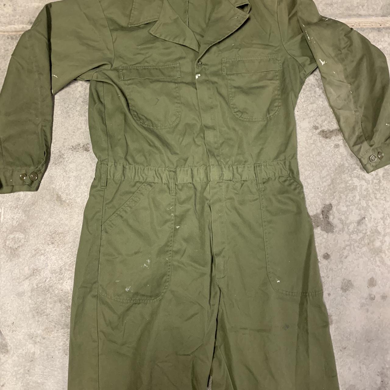 Military Overalls Army Coveralls Marine Jumpsuit 48... | Depop