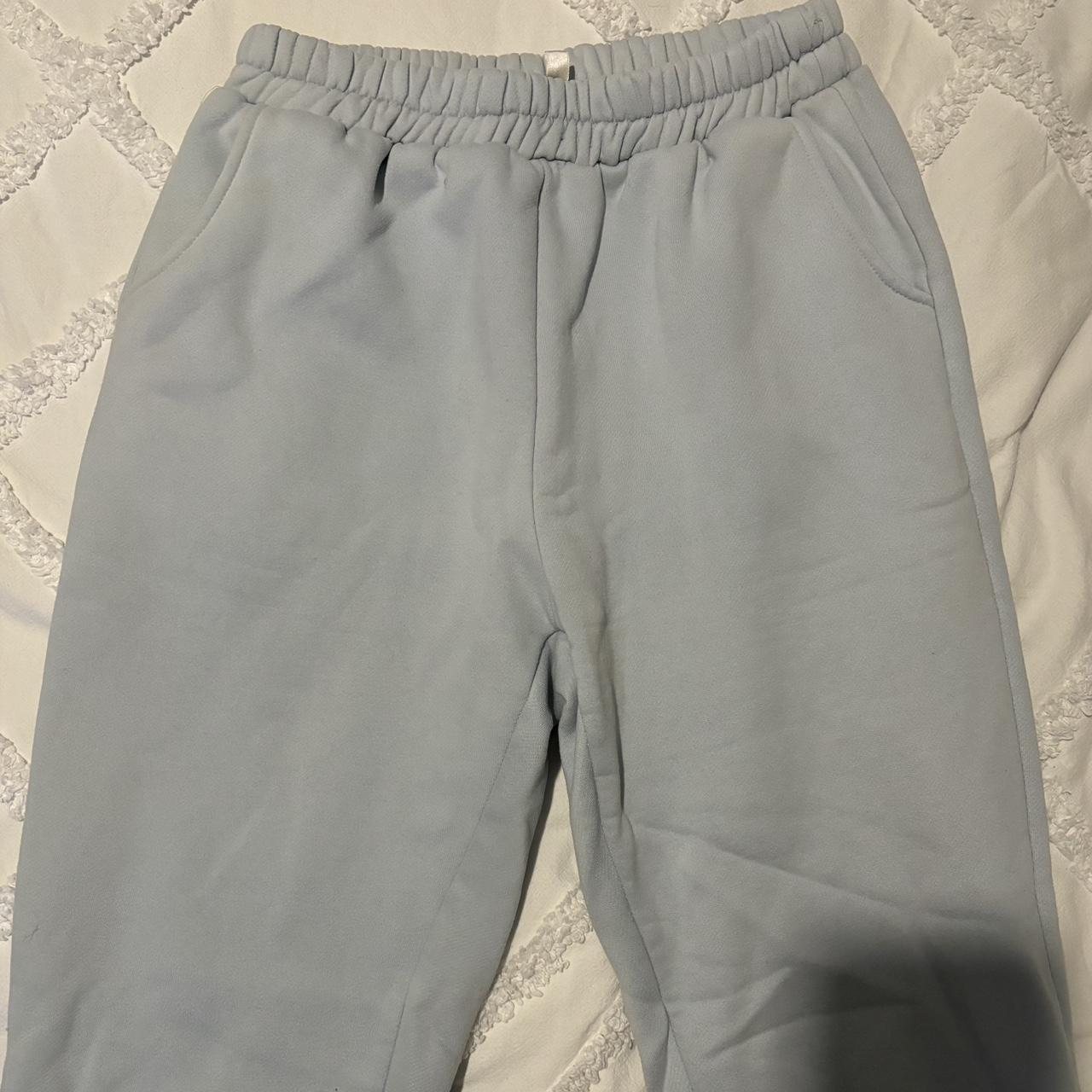 Baby Blue Track Set (size small) - Depop