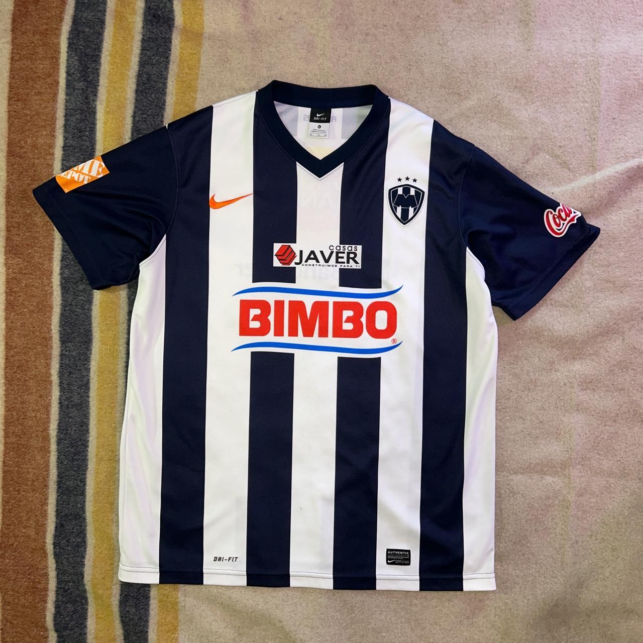 Nike Club de Fútbol Monterrey Rayados kit/jersey, xl - Depop