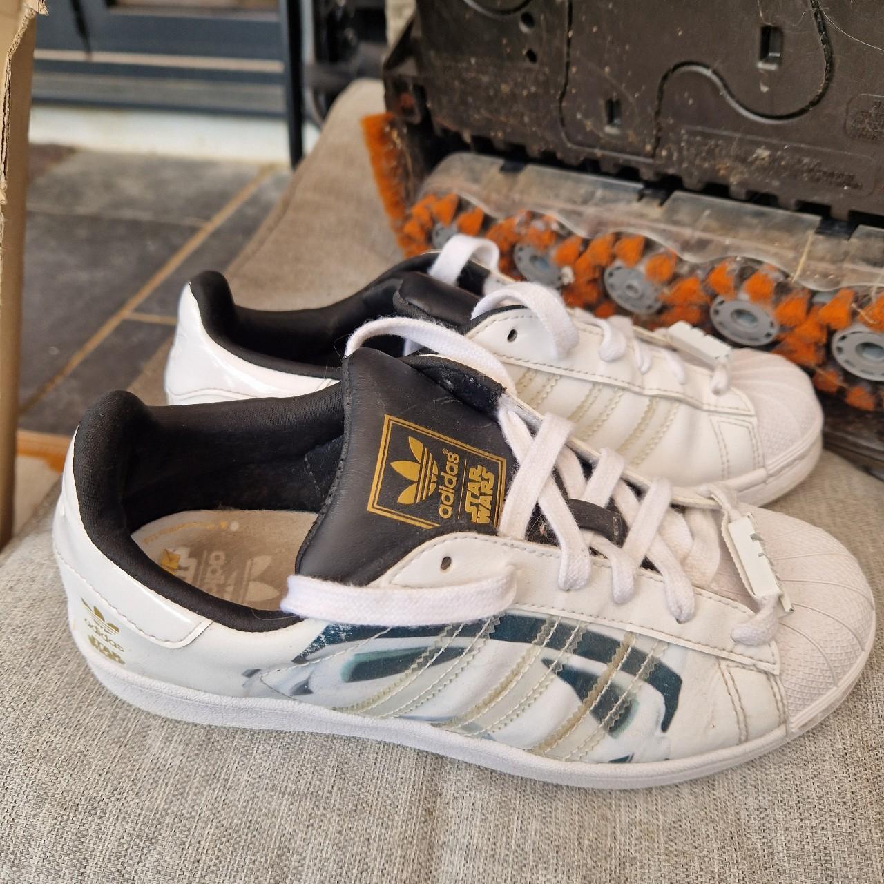 Star wars stormtroopers Adidas trainers - Depop