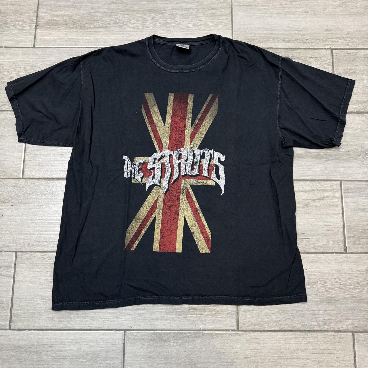 Black The Struts band tee #rockmusic #thestruts... | Depop