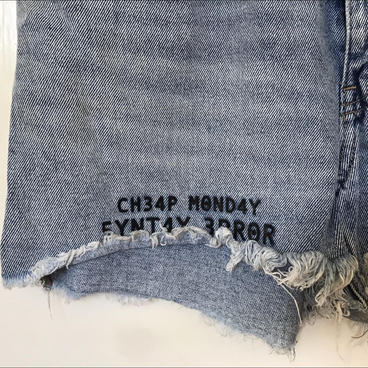 dead stock ! super cute cheap monday denim... - Depop