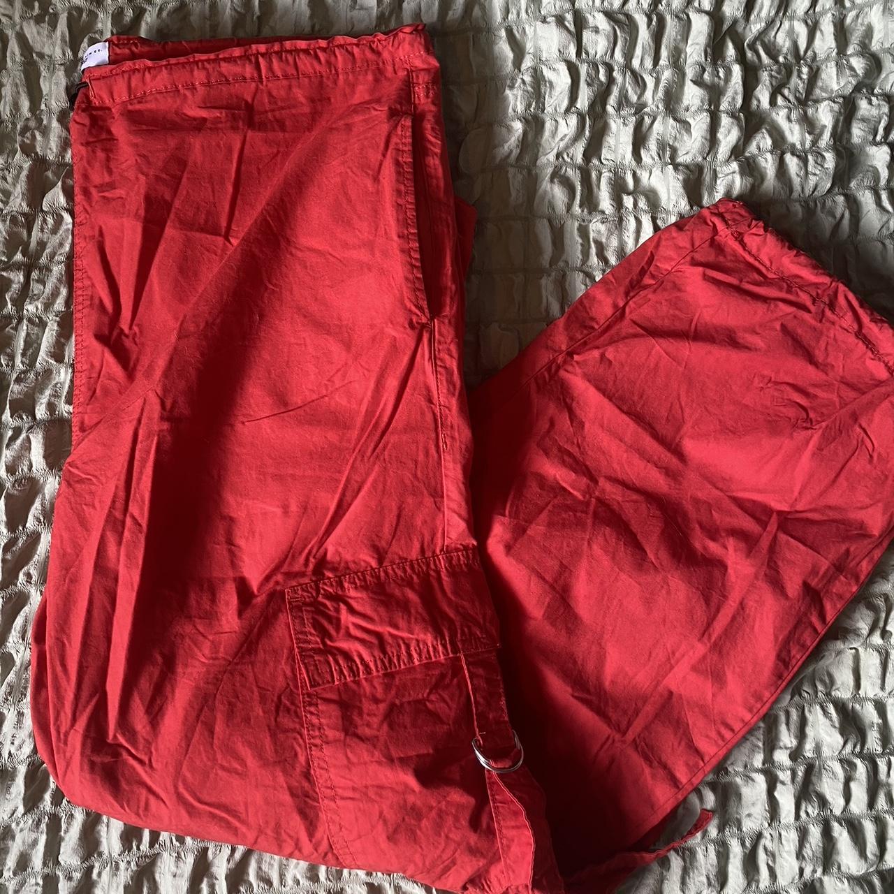 Primark Women's Red Trousers | Depop