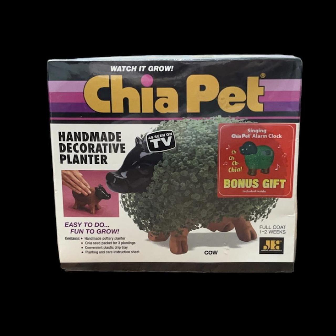 Chia pet grow kit + alarm clock Brand new in box - Depop