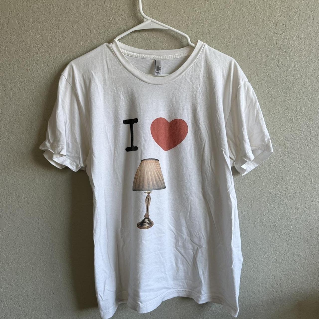 Thrifted “I ️ Lamp” shirt Size large, no... - Depop