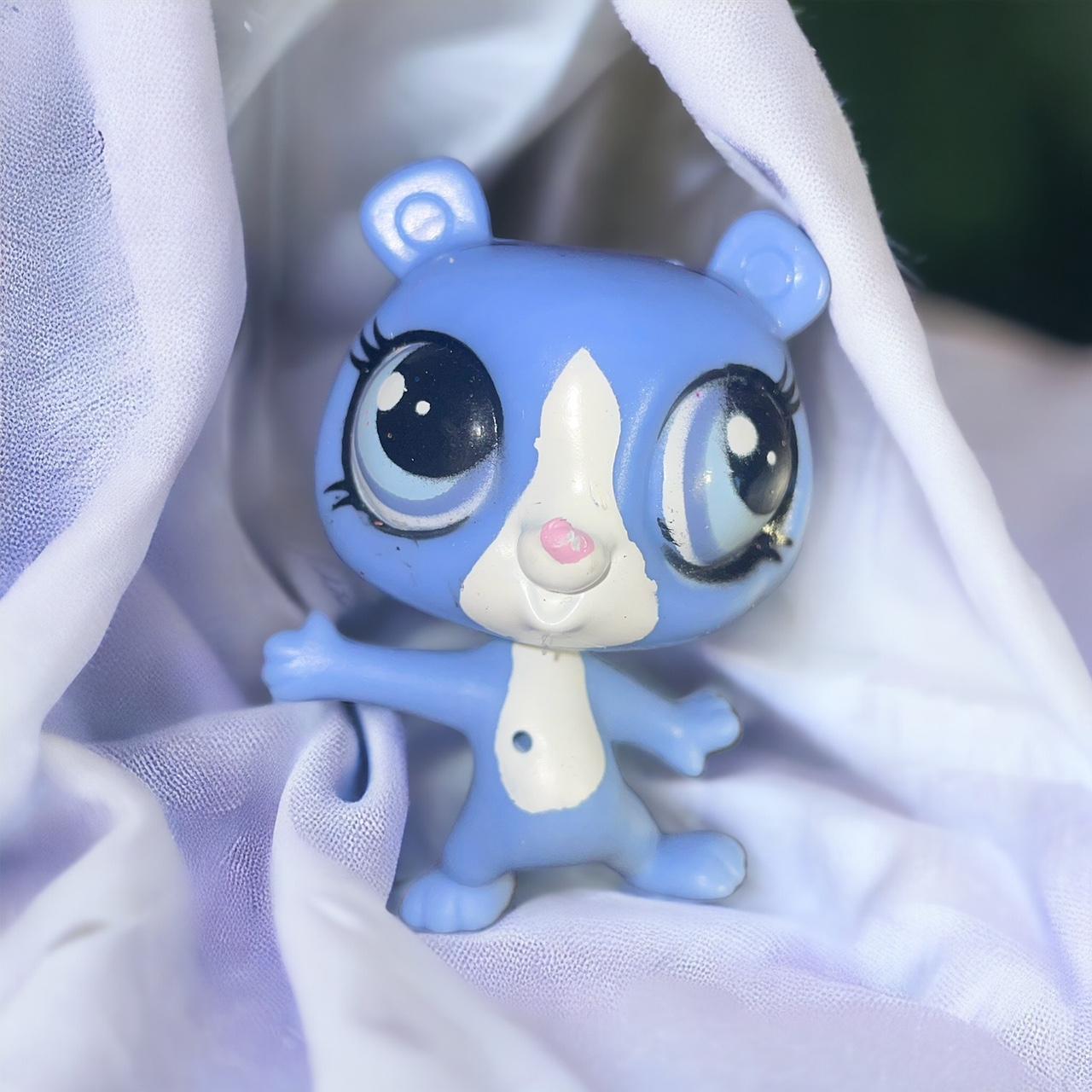 littlest pet shop # 3755 tundra marchand blue baby... - Depop