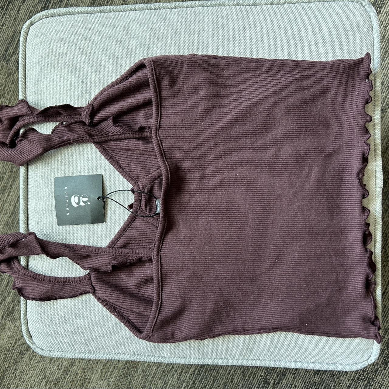 new with tags brown garage tank top!! perfect going... - Depop