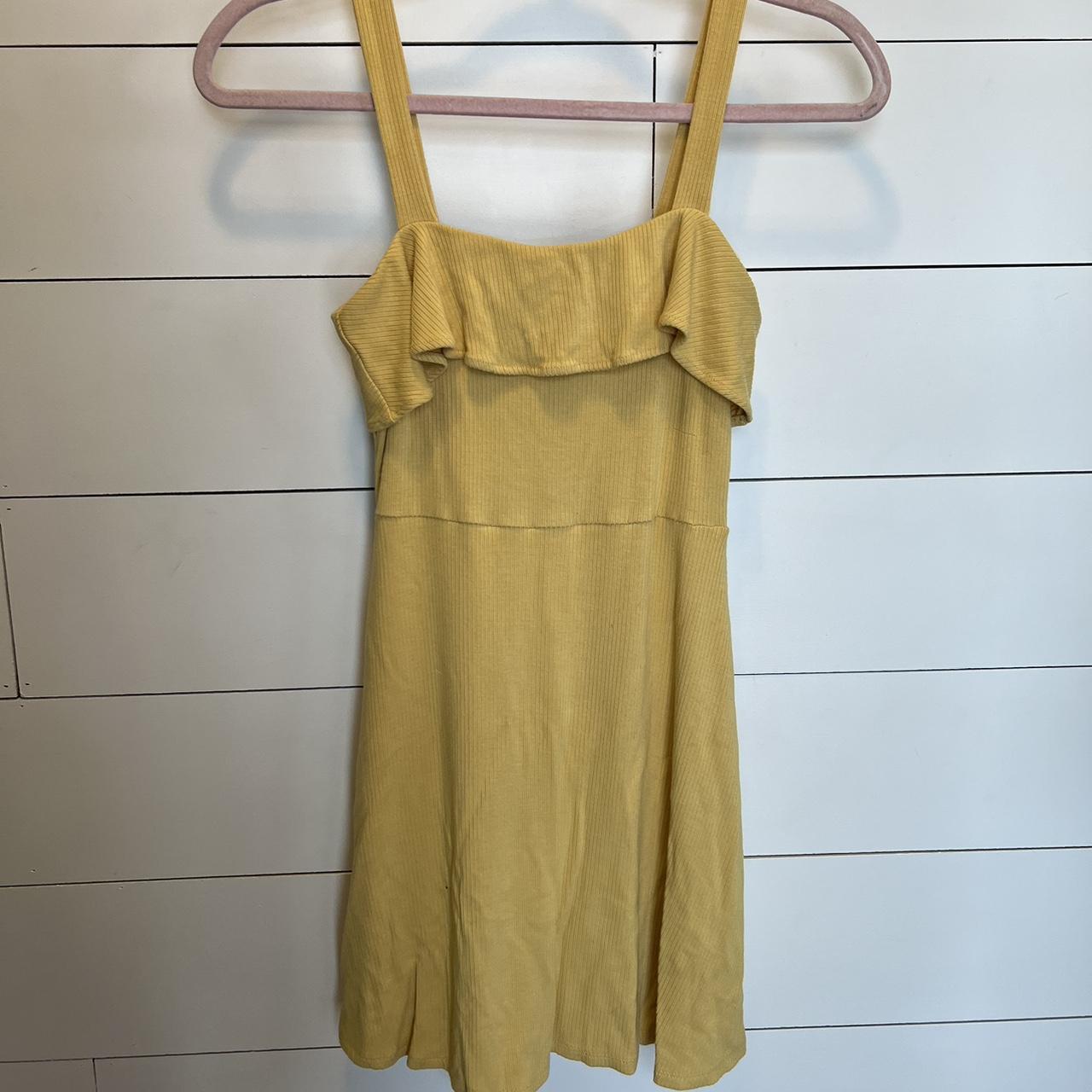 Forever 21 Women's Yellow Dress | Depop Forever 21 Women's Yellow Dress | Depop