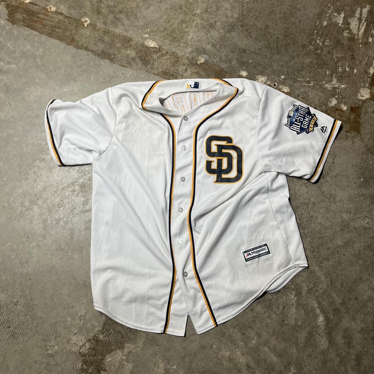 2016 San Diego Padres Jon Edwards baseball Stained... - Depop