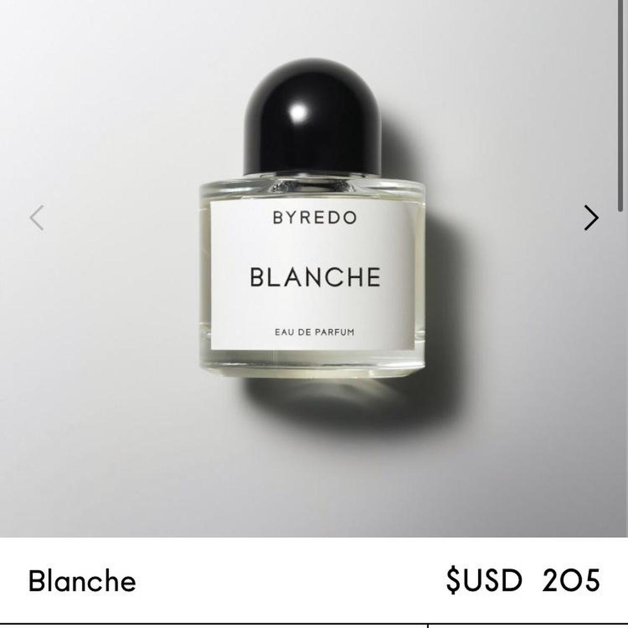Byredo perfume in scent Blanche, 50mL Your... - Depop