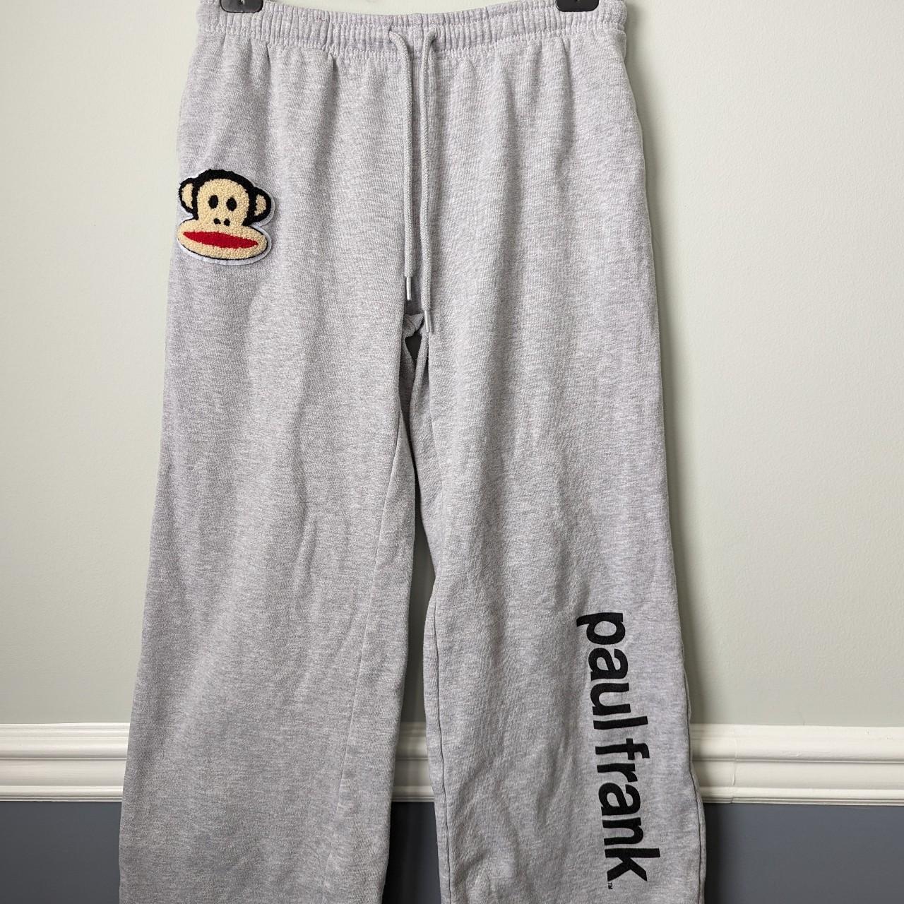 Paul Frank sweatpants with monkey face logo The... - Depop