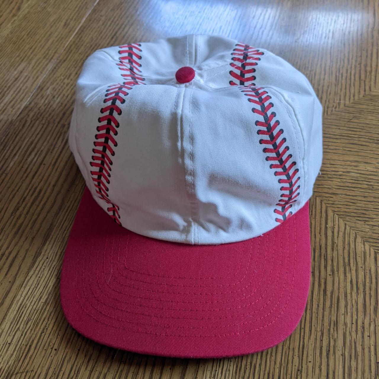 Novelty "Baseball" Baseball Cap • One size fits all... - Depop