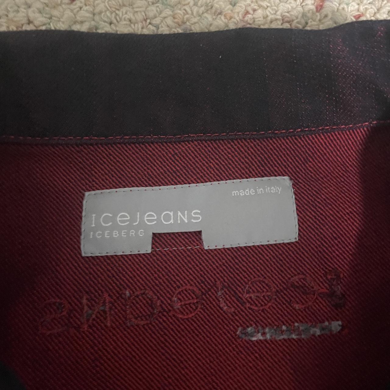 VINTAGE ICEBERG jean jacket Italian Luxury... - Depop