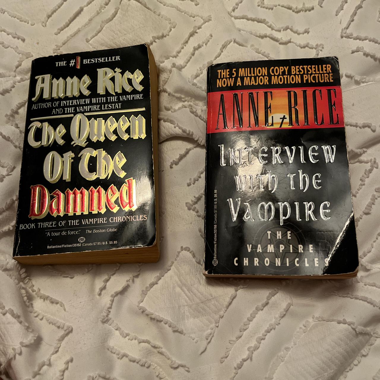 Anne Rice Vampire Chronicles books #vampirefiction... - Depop