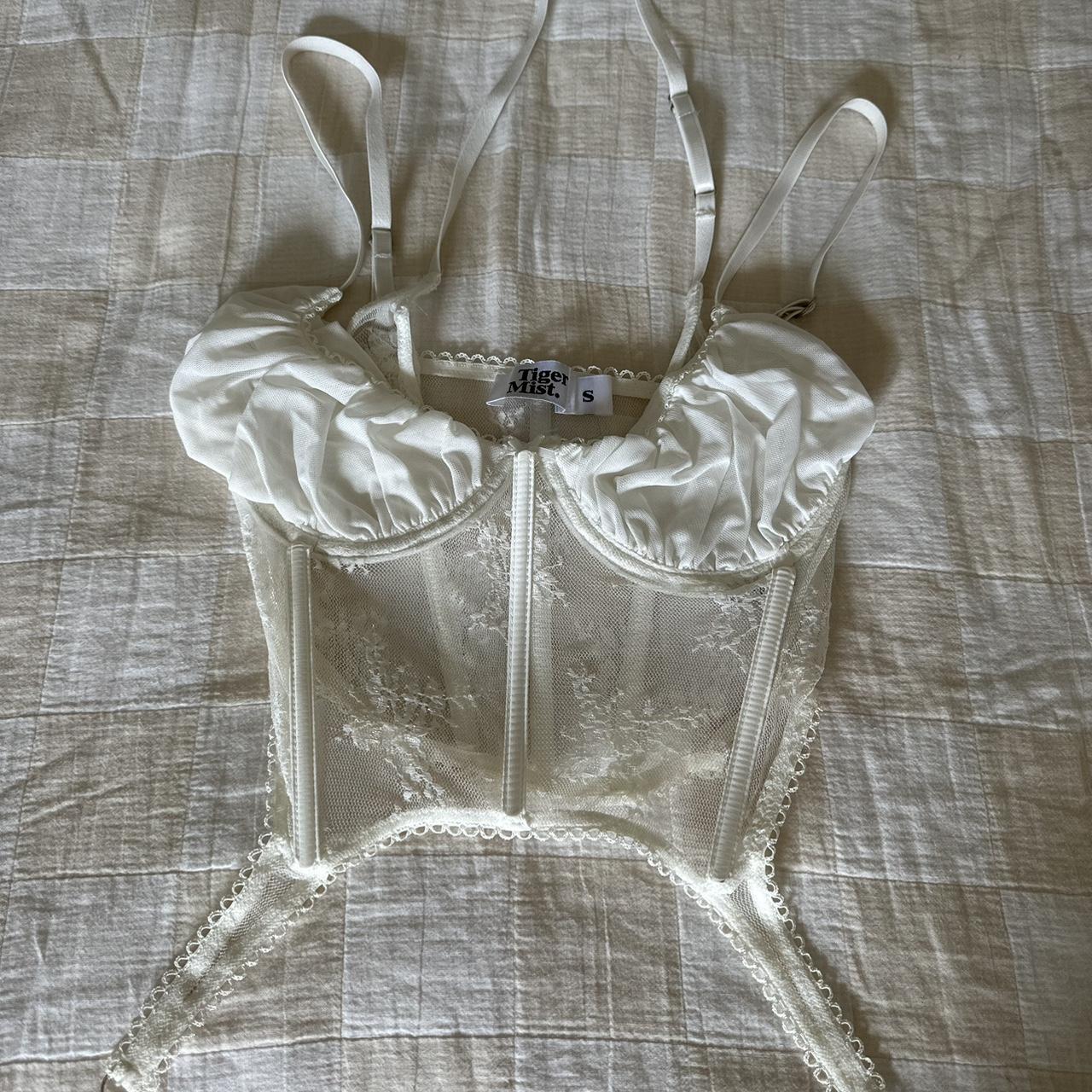 Tiger must corset halter top - size small -... - Depop