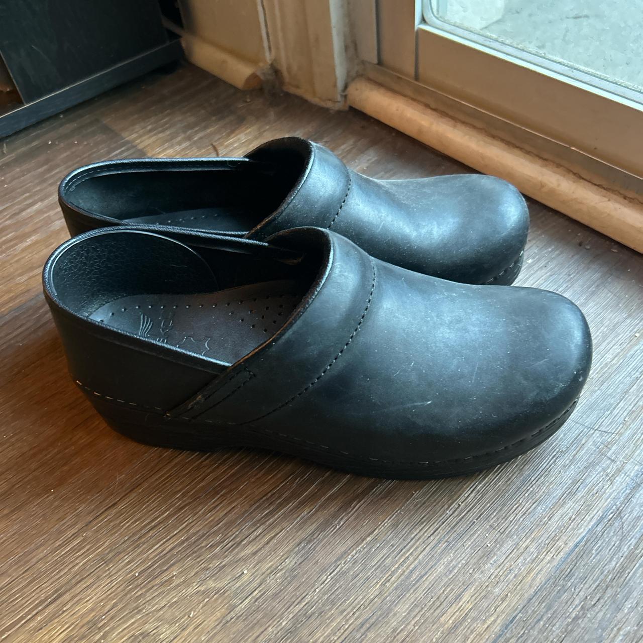 Repopping these Dansko black platform clogs, great... - Depop