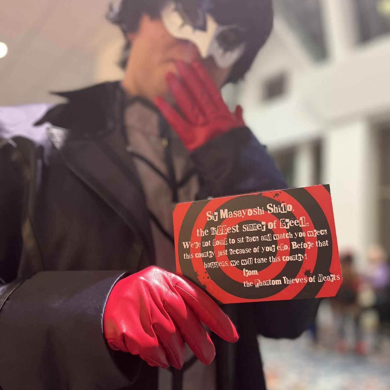 Joker Persona 5 Royal calling card. 4x6 inch... - Depop