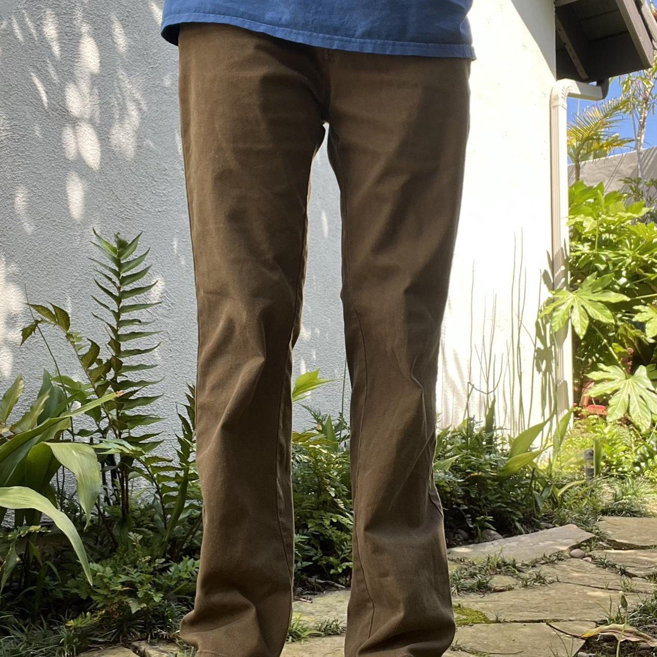 Brown Volcom pants! - Depop