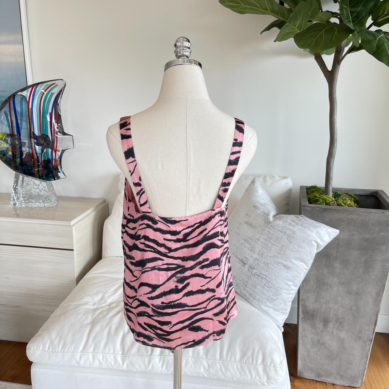 Cami NYC Women's Pink Vest | Depop