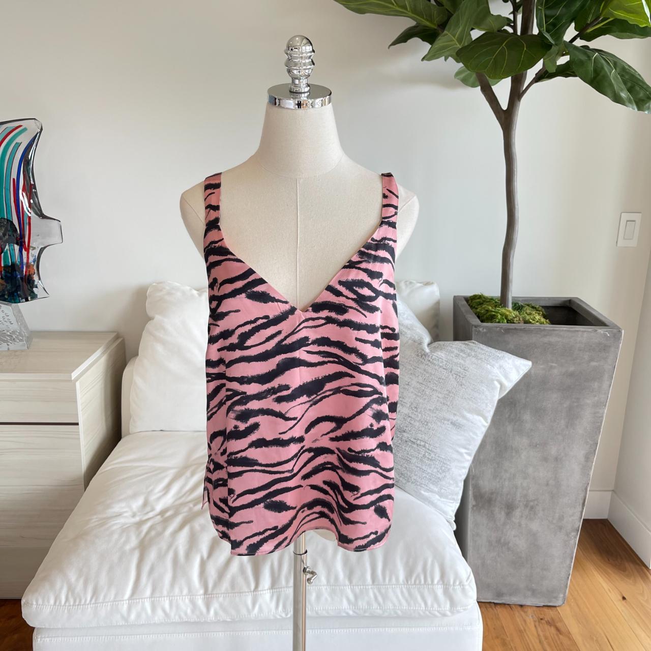 Cami NYC Women's Pink Vest | Depop