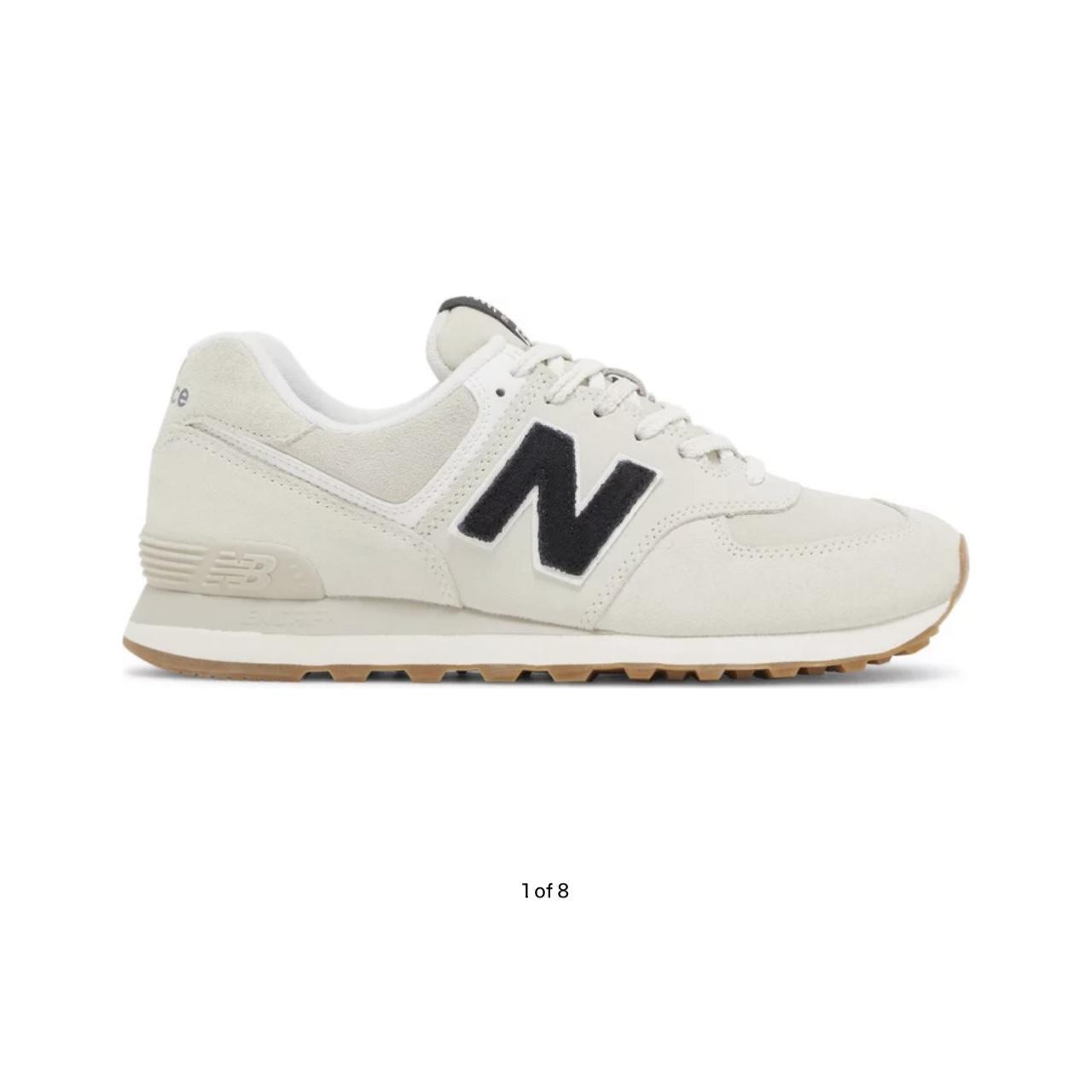 New Balence 574 (worn once - in perfect condition) - Depop