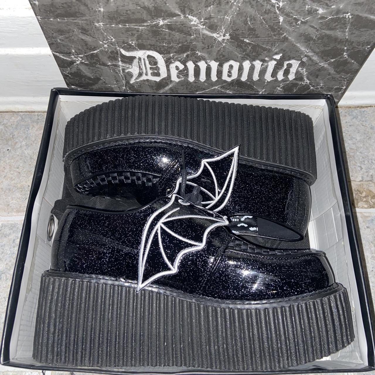 BATWING CREEPER DEMONIAS SIZE 11 FITS LIKE A WOMENS... - Depop