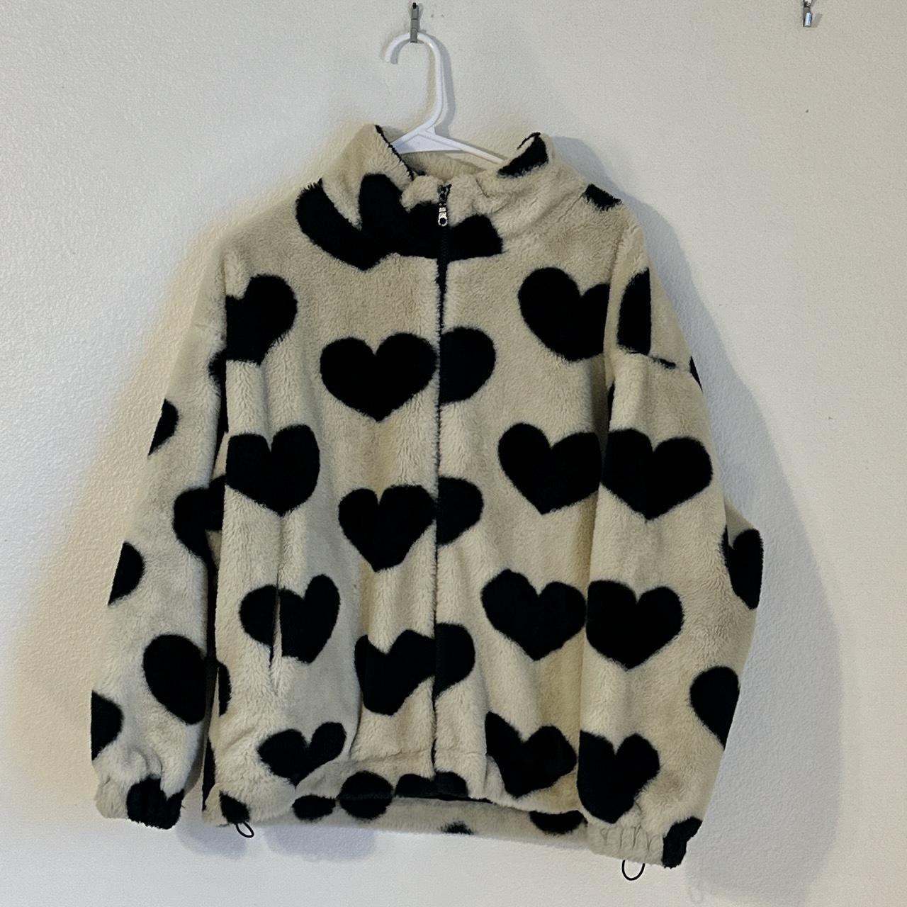 Cider heart coat, so soft & perfect - Depop
