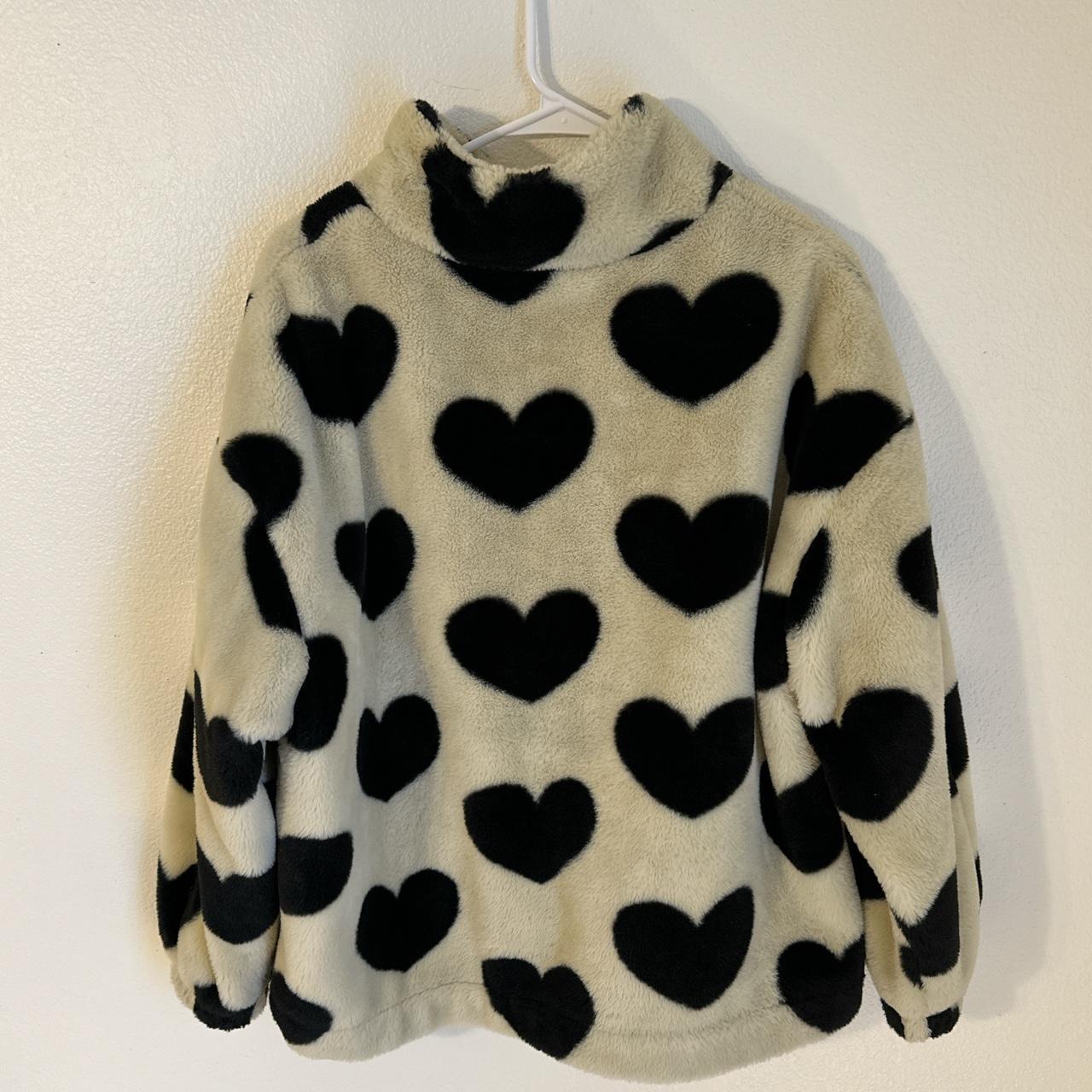 Cider heart coat, so soft & perfect - Depop