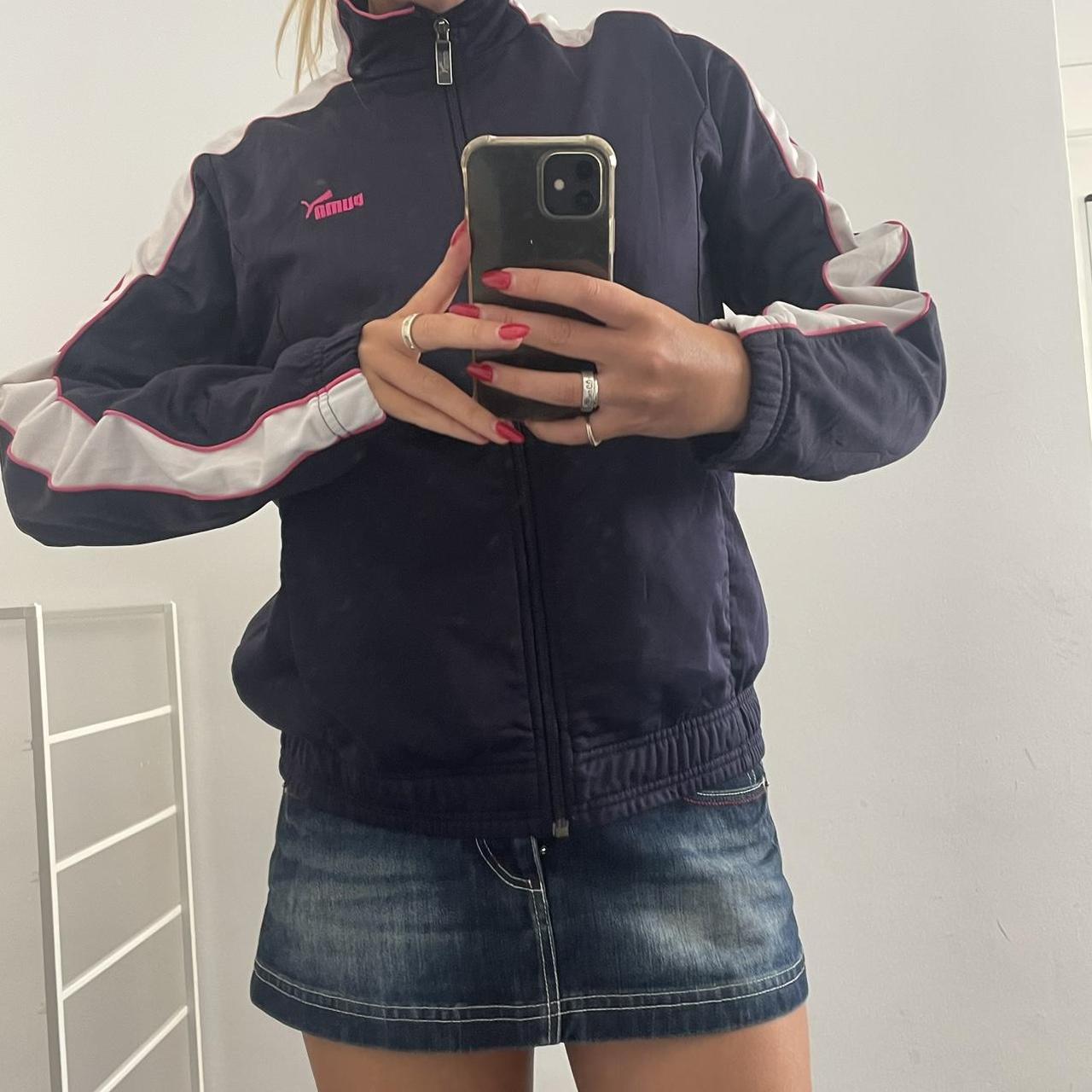 vintage track jacket (rail) perfect for autumn... - Depop