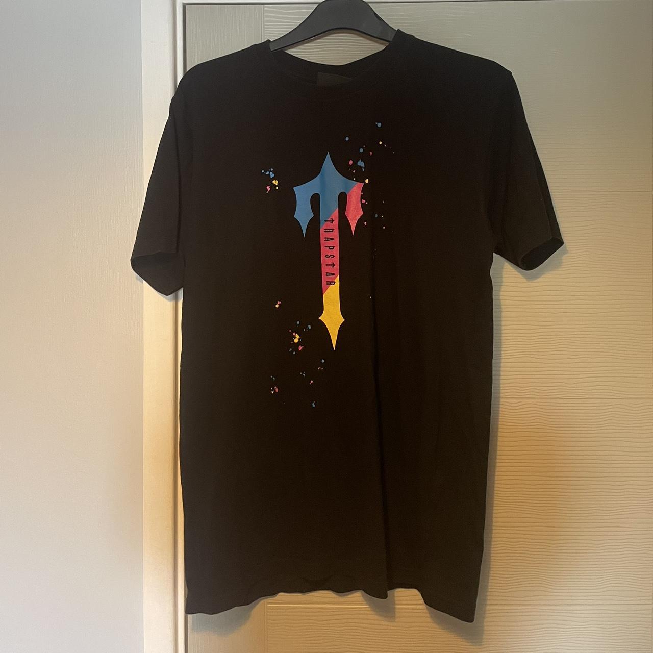 Medium Black Trapstar T Shirt - Depop