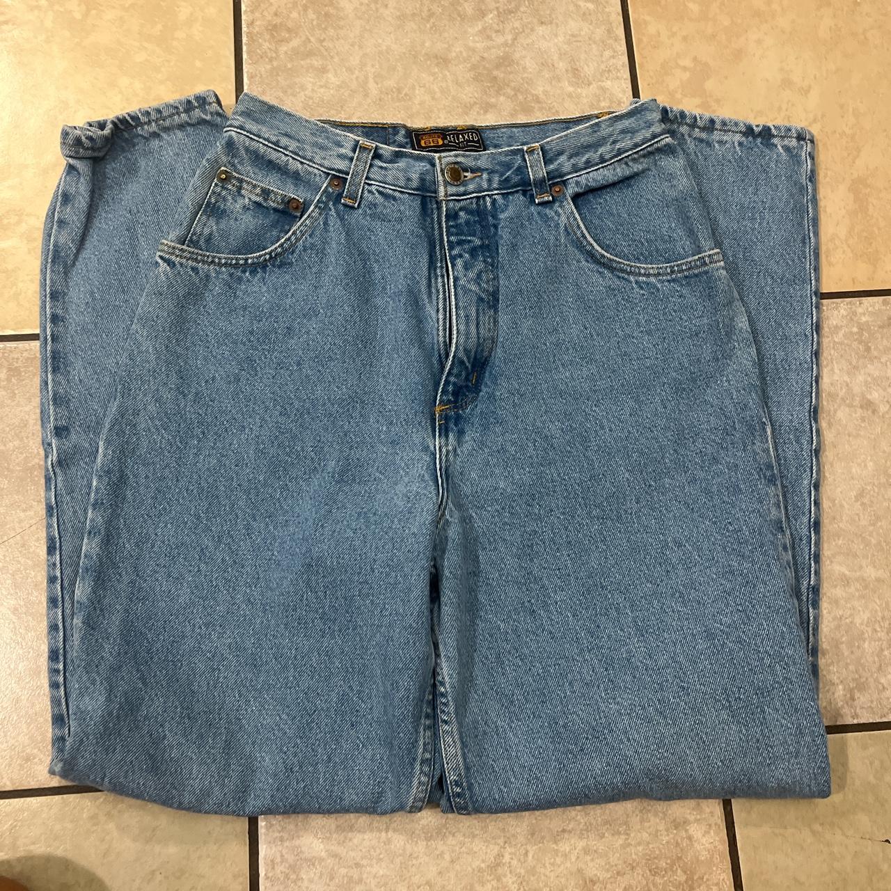 vintage route 66 pants, mom jeans size 26-27 length 32 - Depop