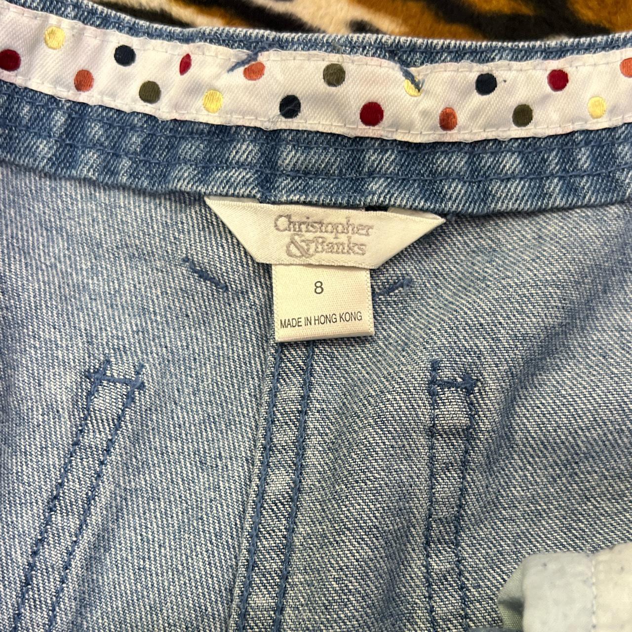 Christopher & Banks Polka Dot Detailed Jeans These... - Depop