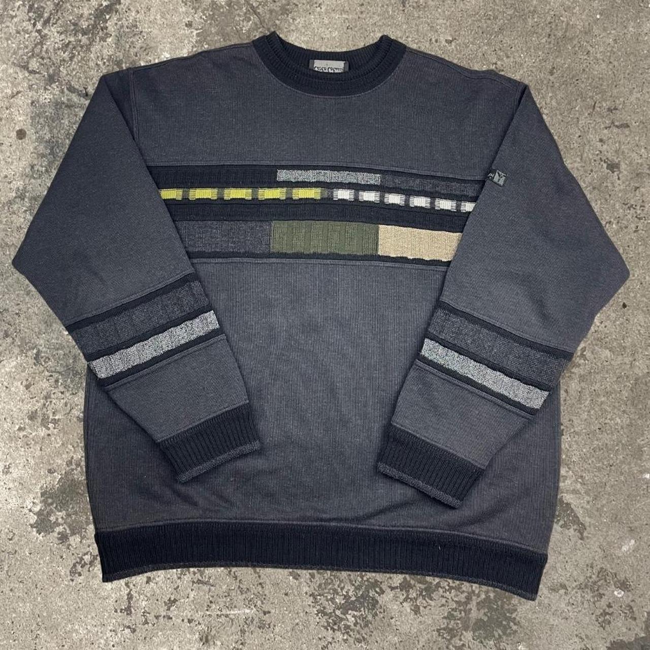 Vintage Carlo Colucci knit Sweater Free Shipping... - Depop