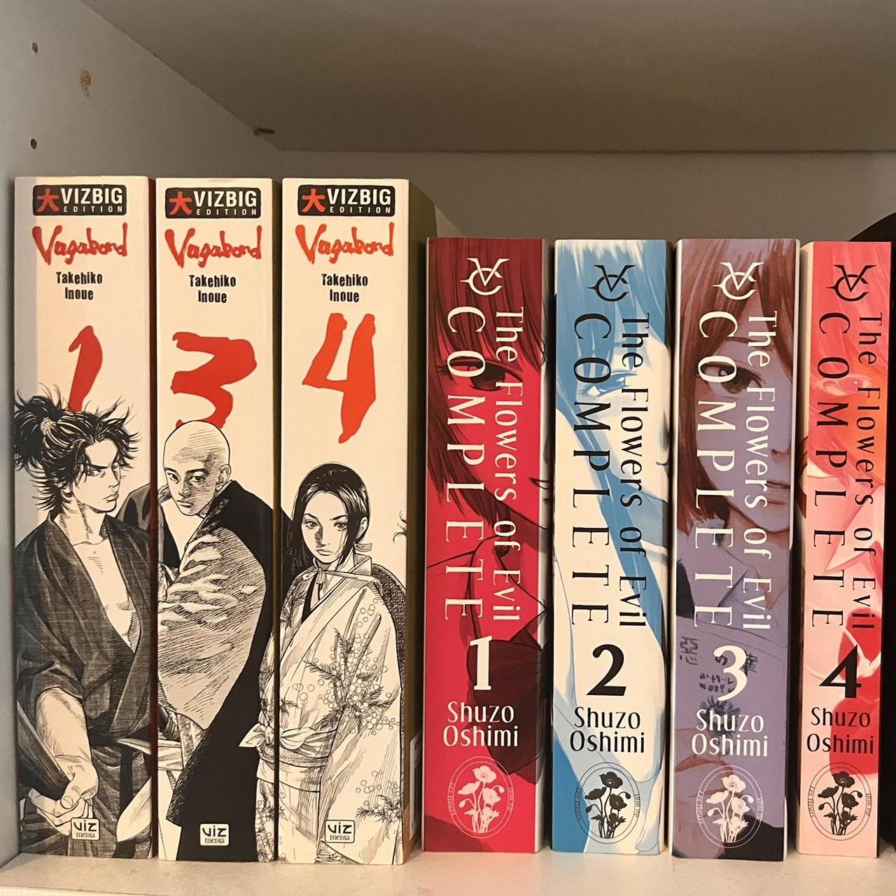 Vagabond Vol 1 3 4 Is Sold The Flowers Of Evil Depop