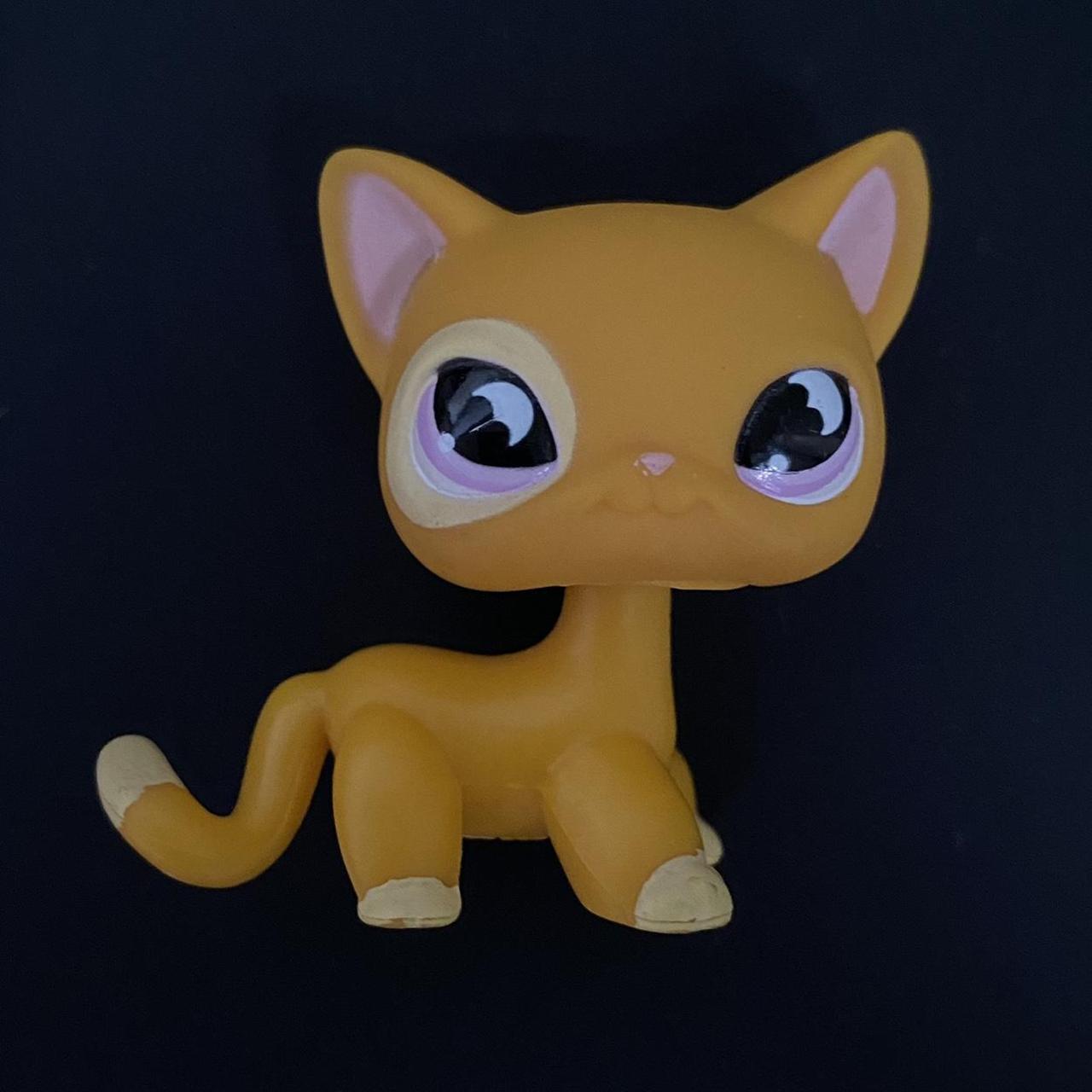 LPS Littlest pet shop orange shorthair cat #855 has... - Depop