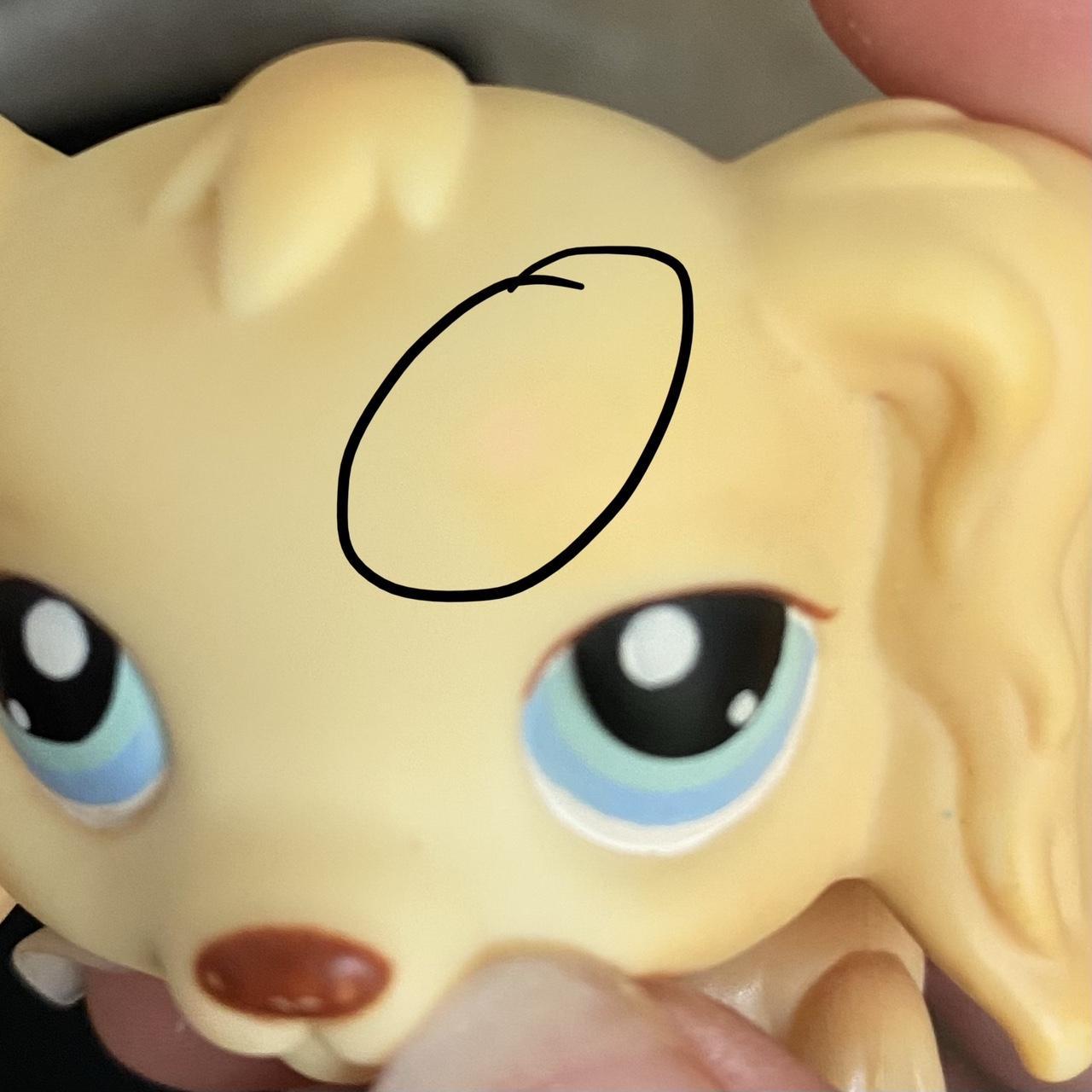 LPS Littlest pet shop authentic rare yellow cocker... - Depop