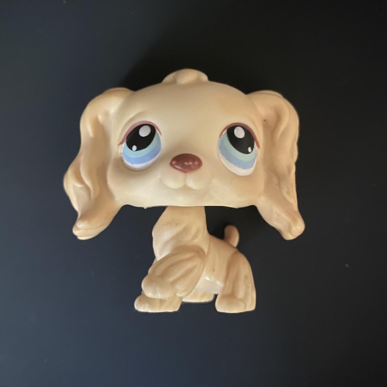 LPS Littlest pet shop authentic rare yellow cocker... - Depop