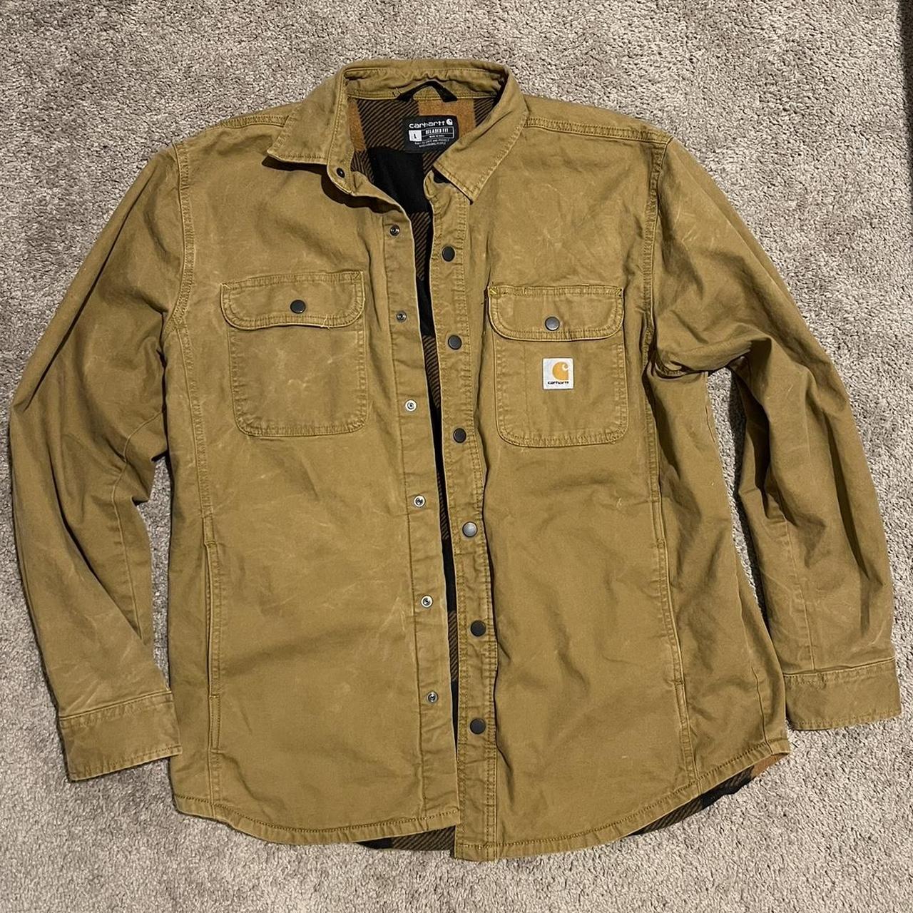Carhartt Light Work Jacket Large Light wear... - Depop