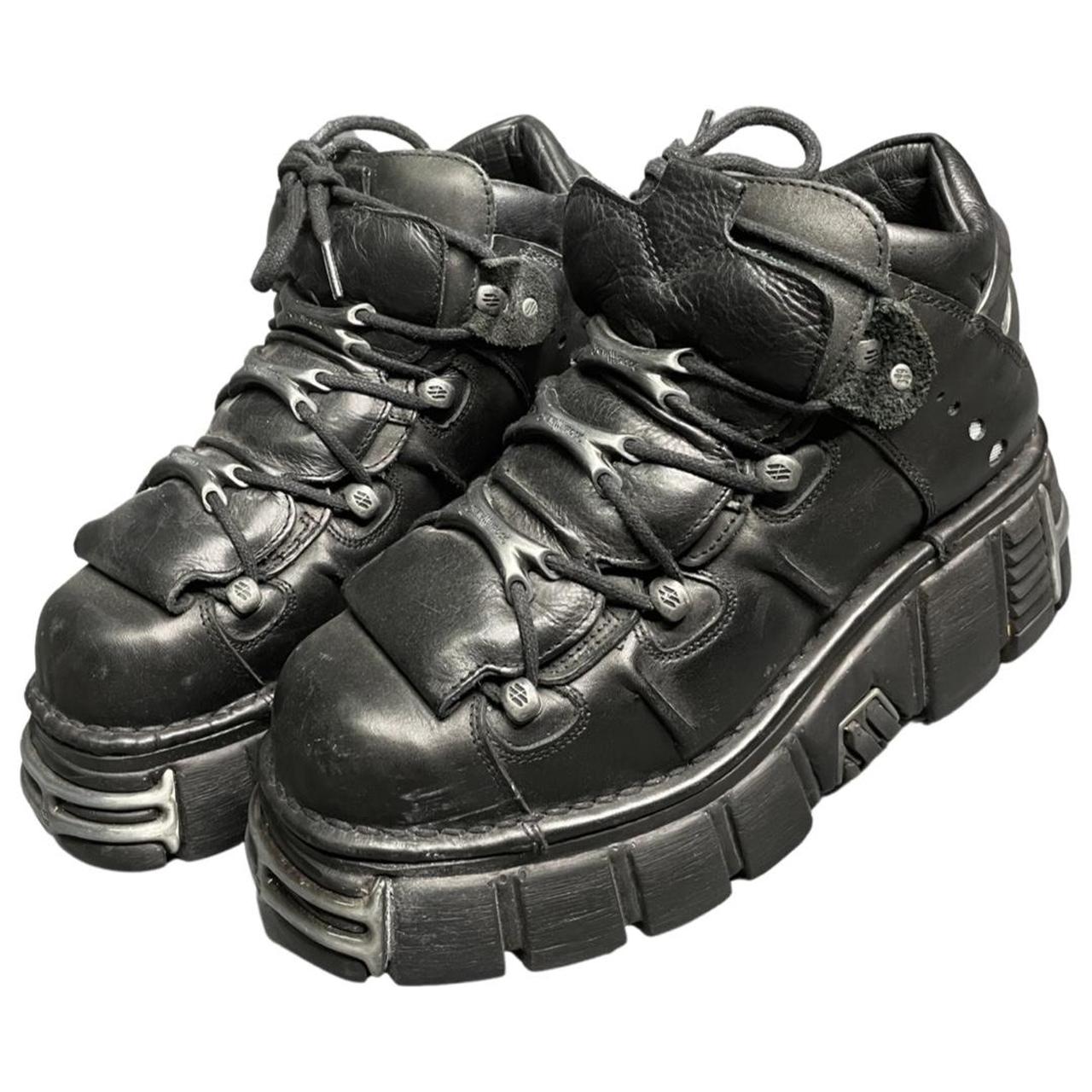 ☠︎ new rock platform shoes ☠︎ ☠︎ alt alternative emo... - Depop