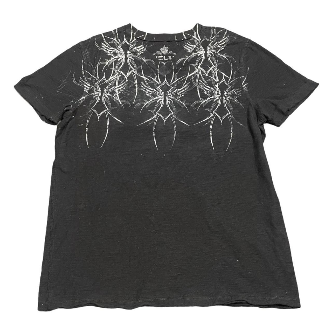 ☠︎ cyber cross tee ☠︎ ☠︎ alt alternative emo goth... - Depop