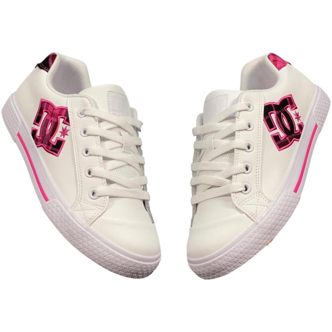 ☠︎︎ y2k dc plaid shoes ☠︎︎ cool 2000’s skater style... - Depop