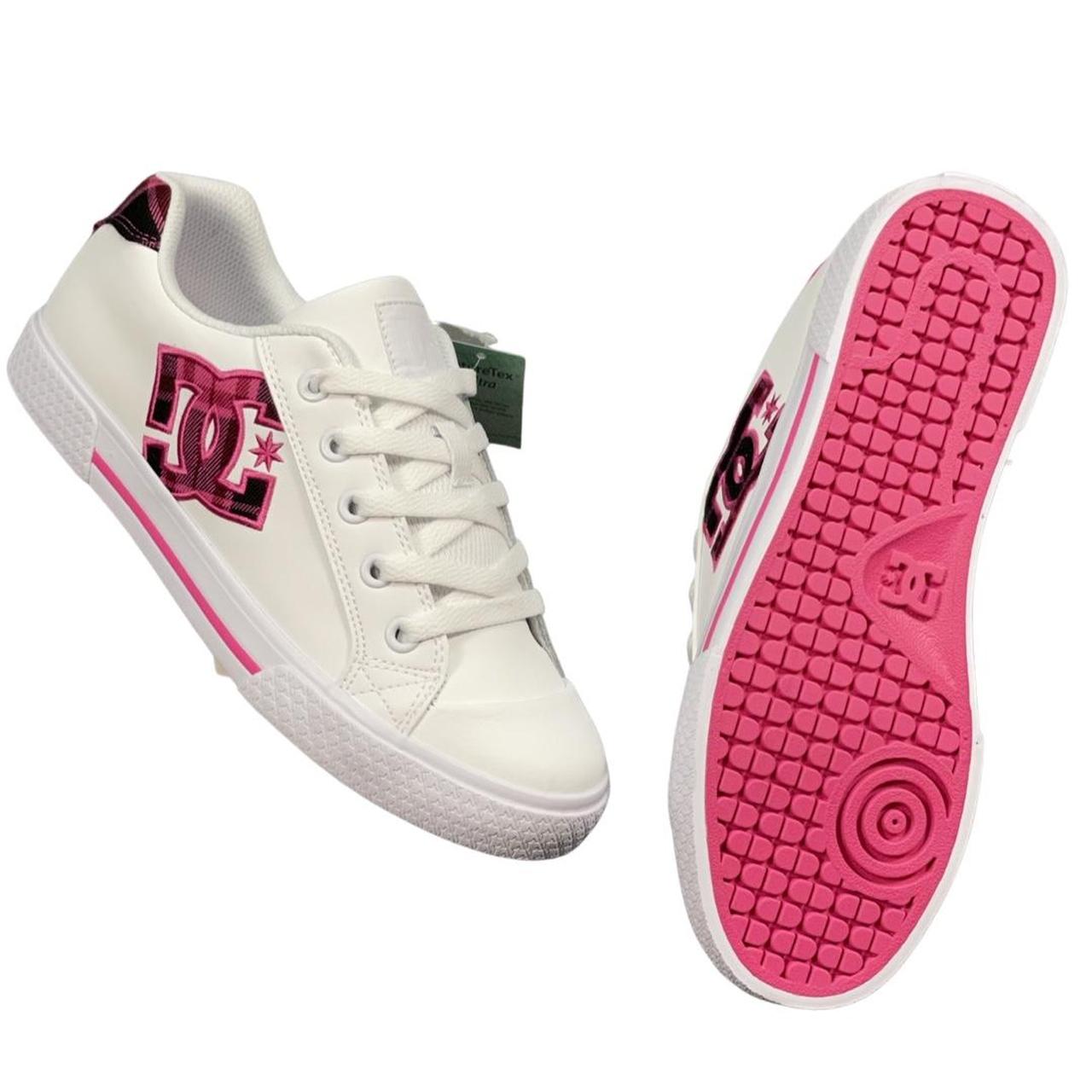 ☠︎︎ y2k dc plaid shoes ☠︎︎ cool 2000’s skater style... - Depop