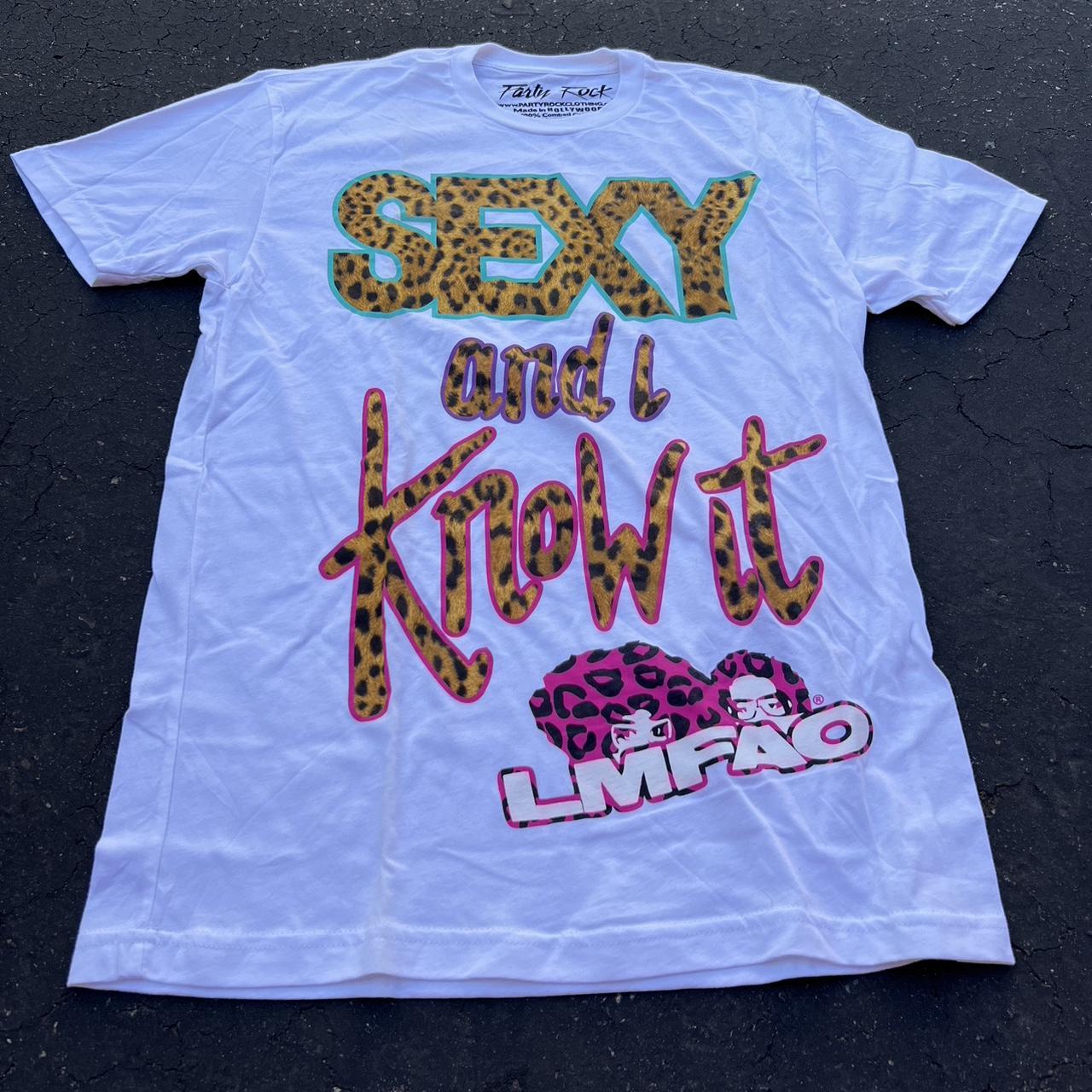 scene kid LMFAO tee sexy and i know it lmfao... | Depop