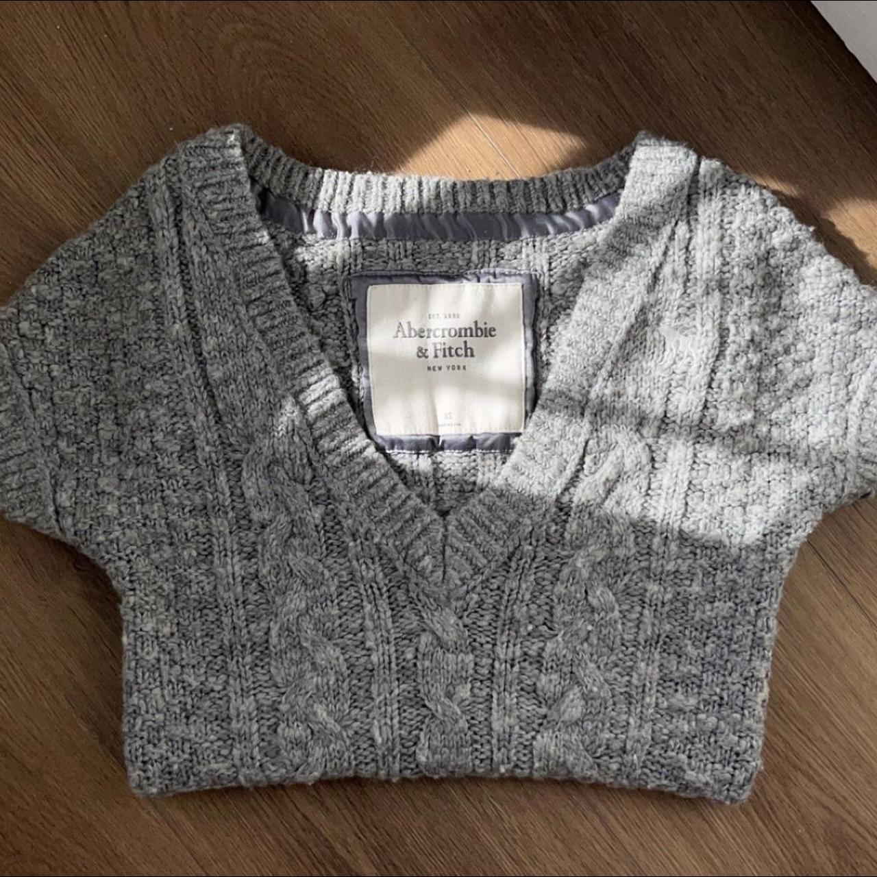 - Vintage Abercrombie and Fitch Sweater - Super... - Depop
