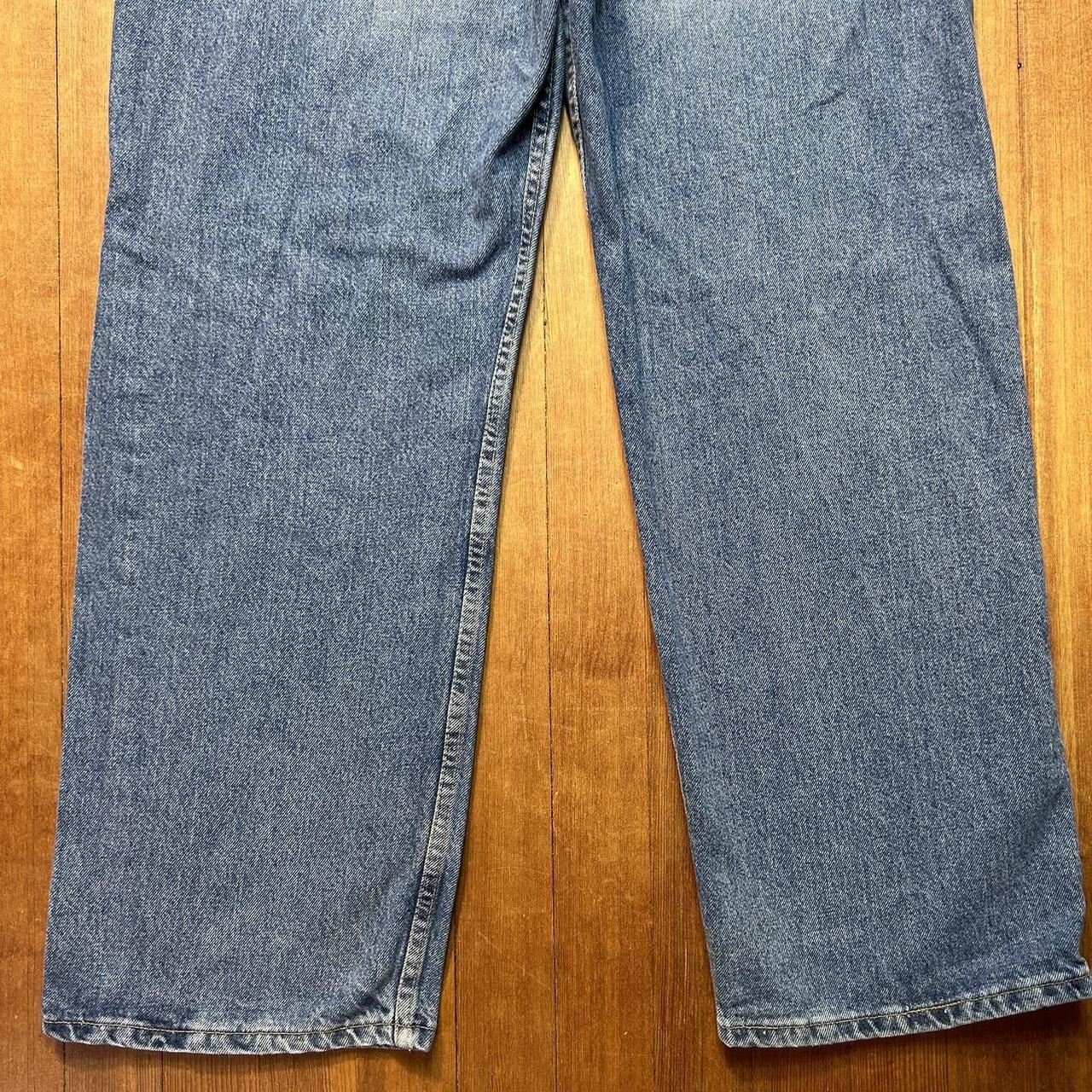Mens Vintage Levi's 529 Blue Jeans Low Rise Straight... - Depop