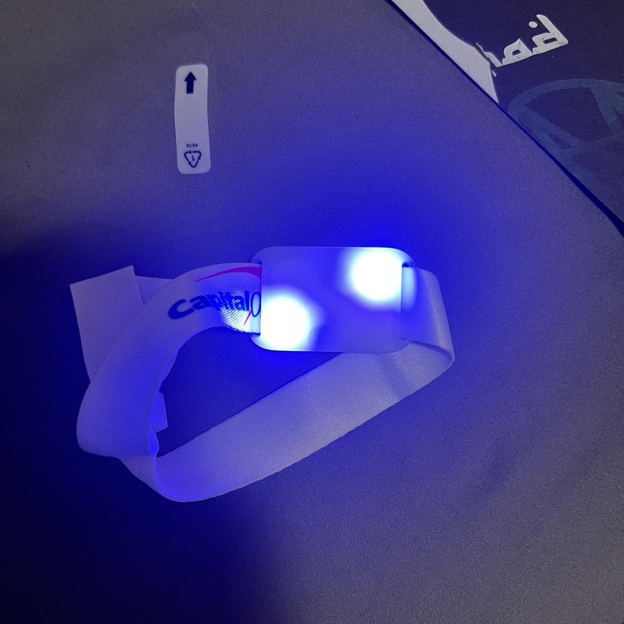 taylor swift light up bracelet from the eras tour in... - Depop