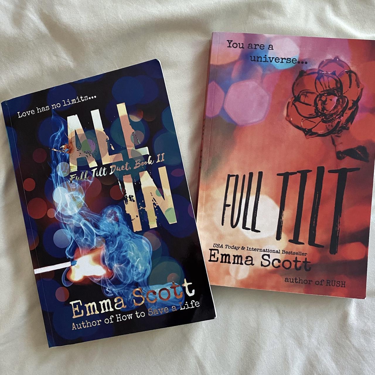 Full Tilt and All In Duet by Emma Scott Full tilt... - Depop