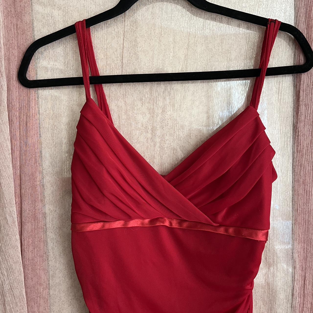 Ruby Rox red dress. Stunning cut, feels amazing on.... - Depop