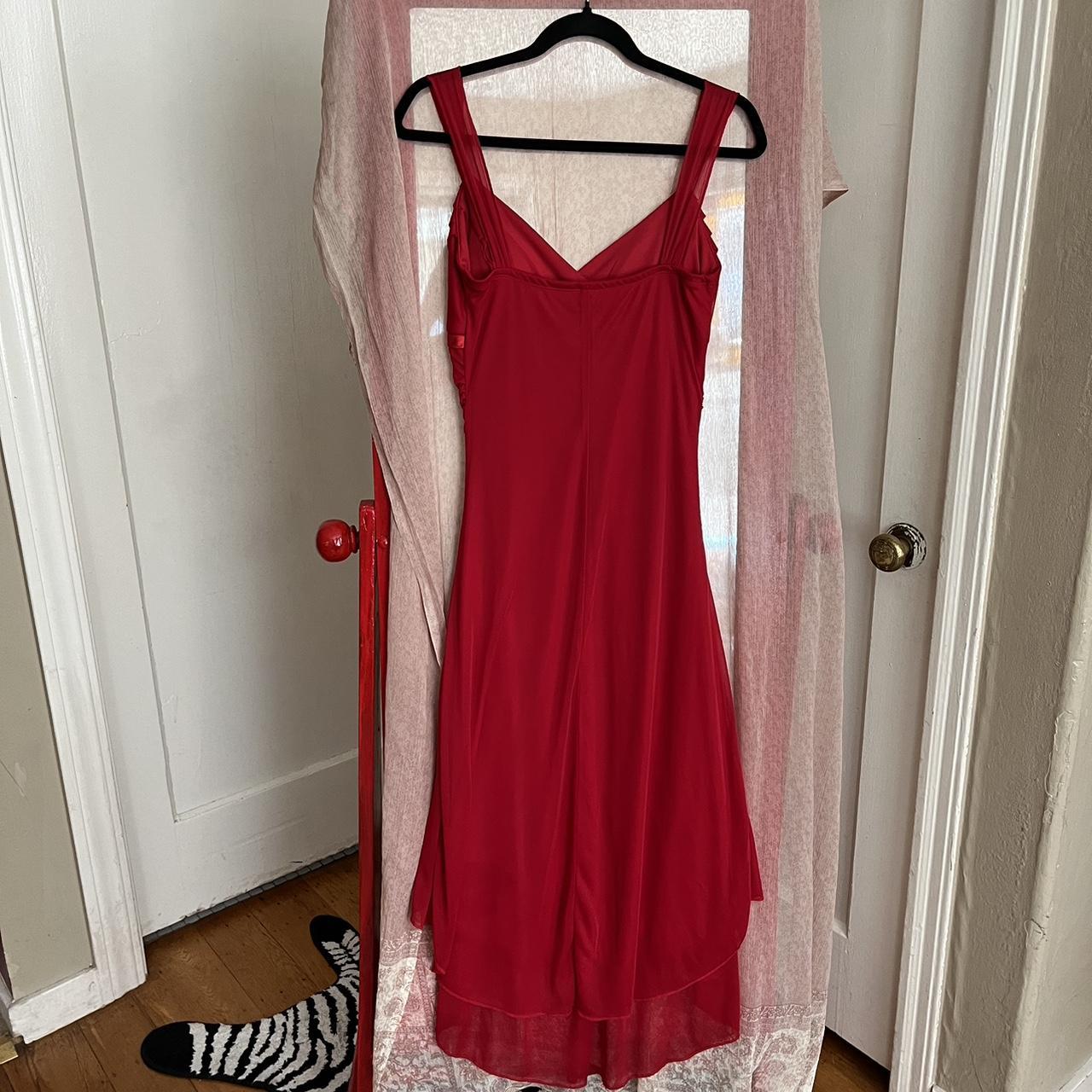 Ruby Rox red dress. Stunning cut, feels amazing on.... - Depop